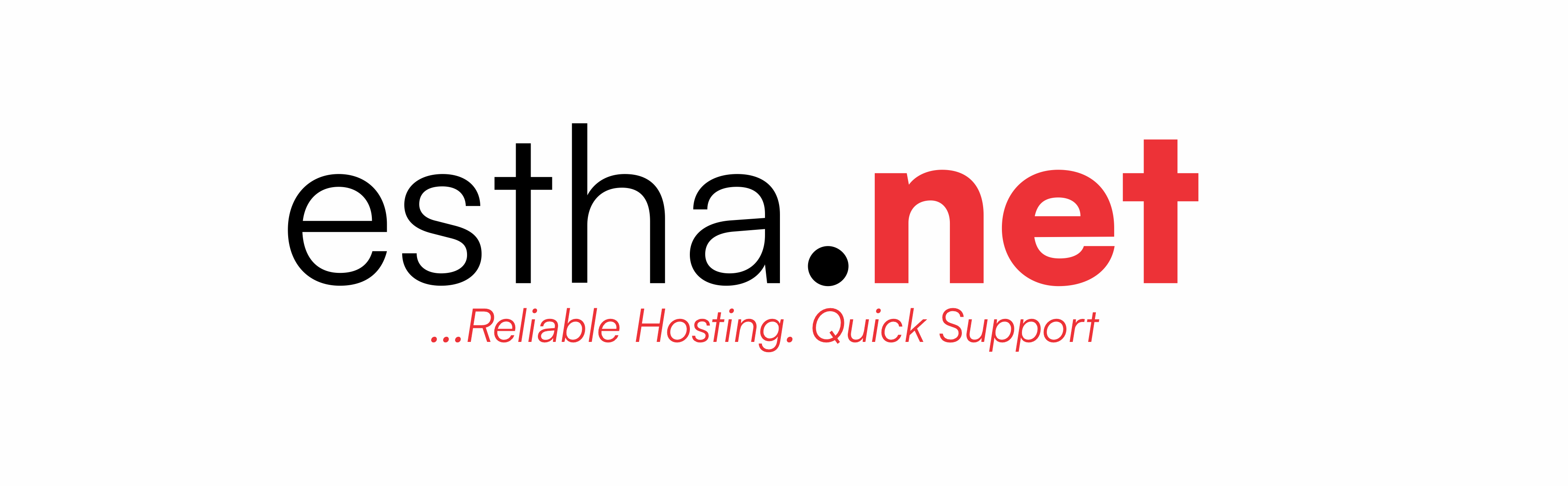 Estha — Reliable Hosting. Quick Support.